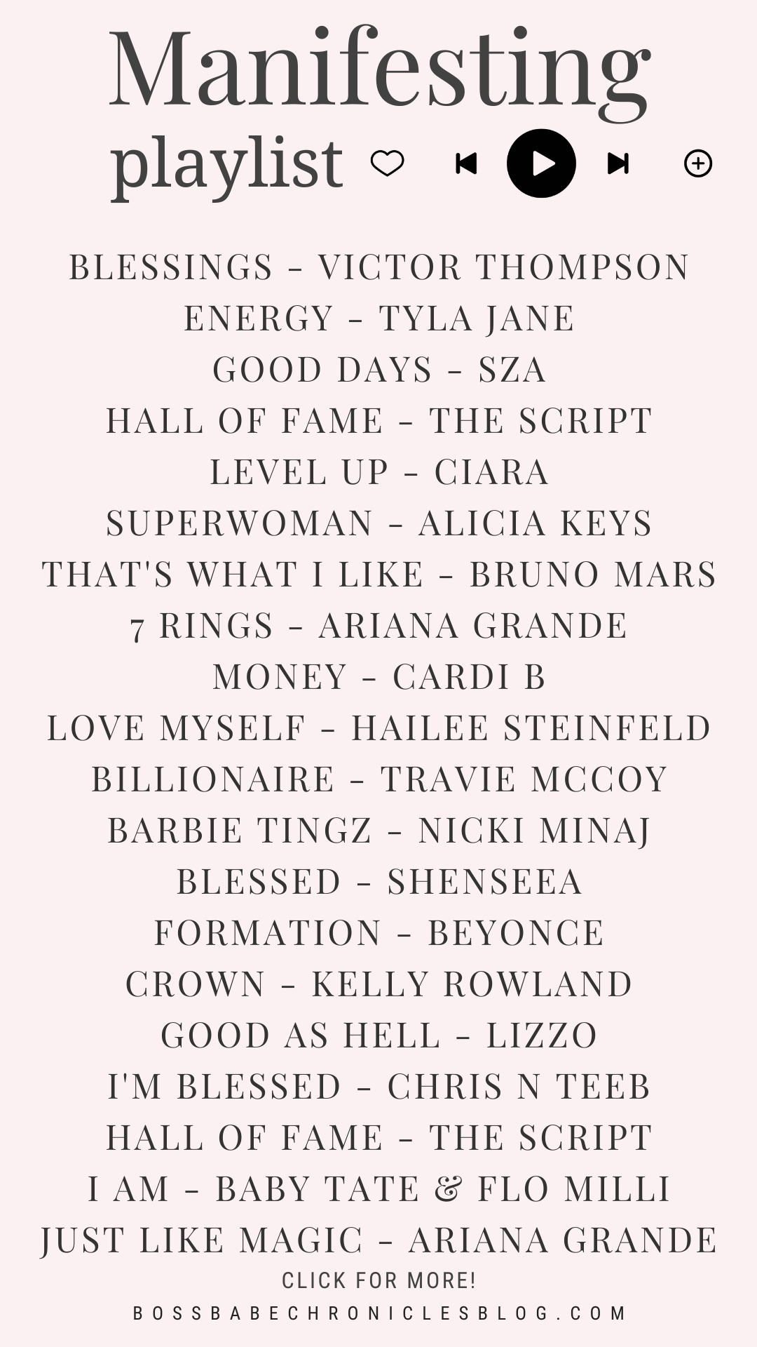 Manifesting What You Want Using Music - Boss Babe Chronicles
