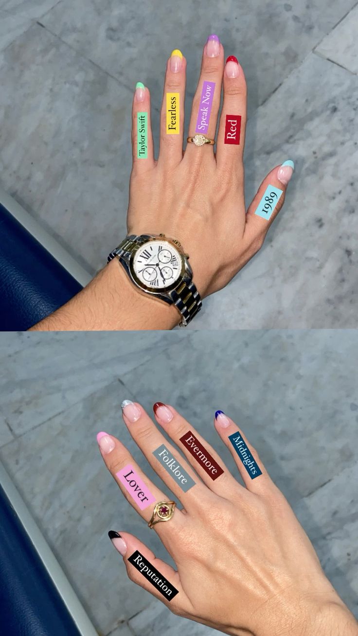 70+ Nail Designs Inspired by Taylor Swift’s Eras Tour - Boss Babe ...