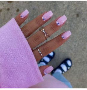 40+ Gorgeous Evil Eye Nail Designs You Must Try - Boss Babe Chronicles