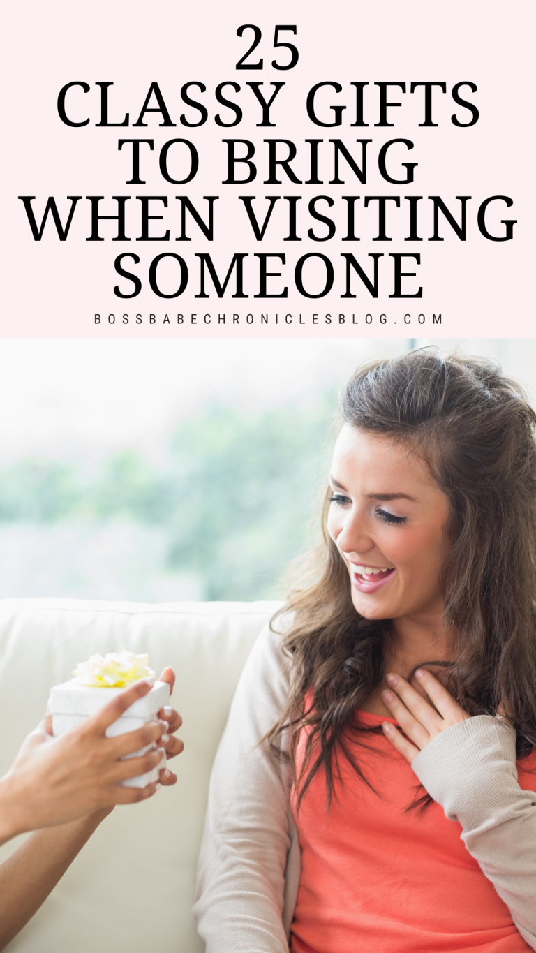 Thoughtful Gifts to Bring When Visiting Someone - Boss Babe Chronicles